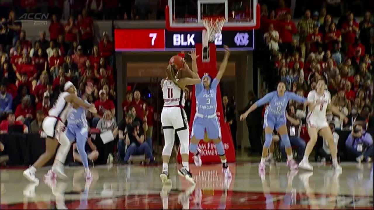 Jakia Brown-Turner nails the 3 - ESPN Video