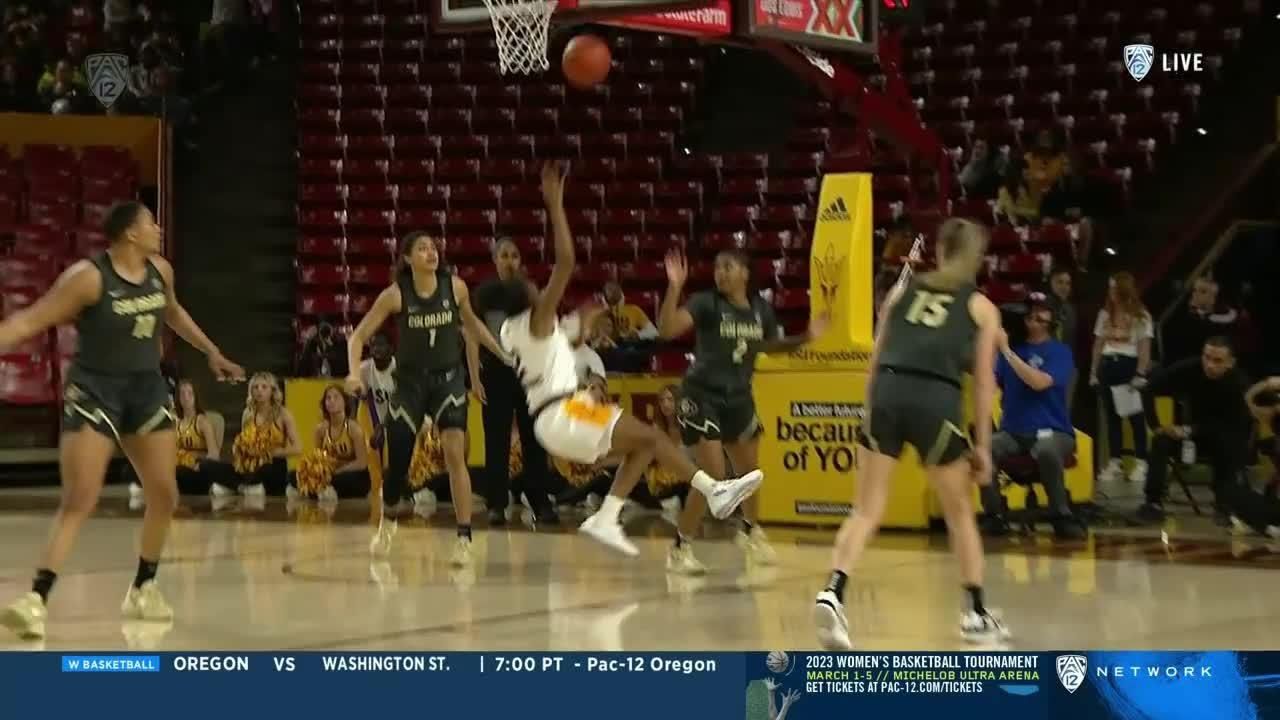 Jaddan Simmons gets the layup to fall vs. Colorado Buffaloes - ESPN Video
