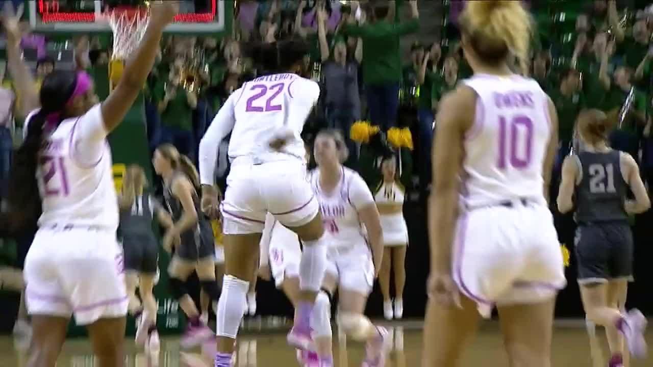 Caitlin Bickle nails the trey vs. Iowa State Cyclones - ESPN Video