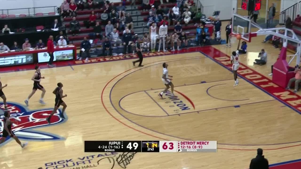 Davis' steal leads to a Detroit Mercy basket - ESPN Video