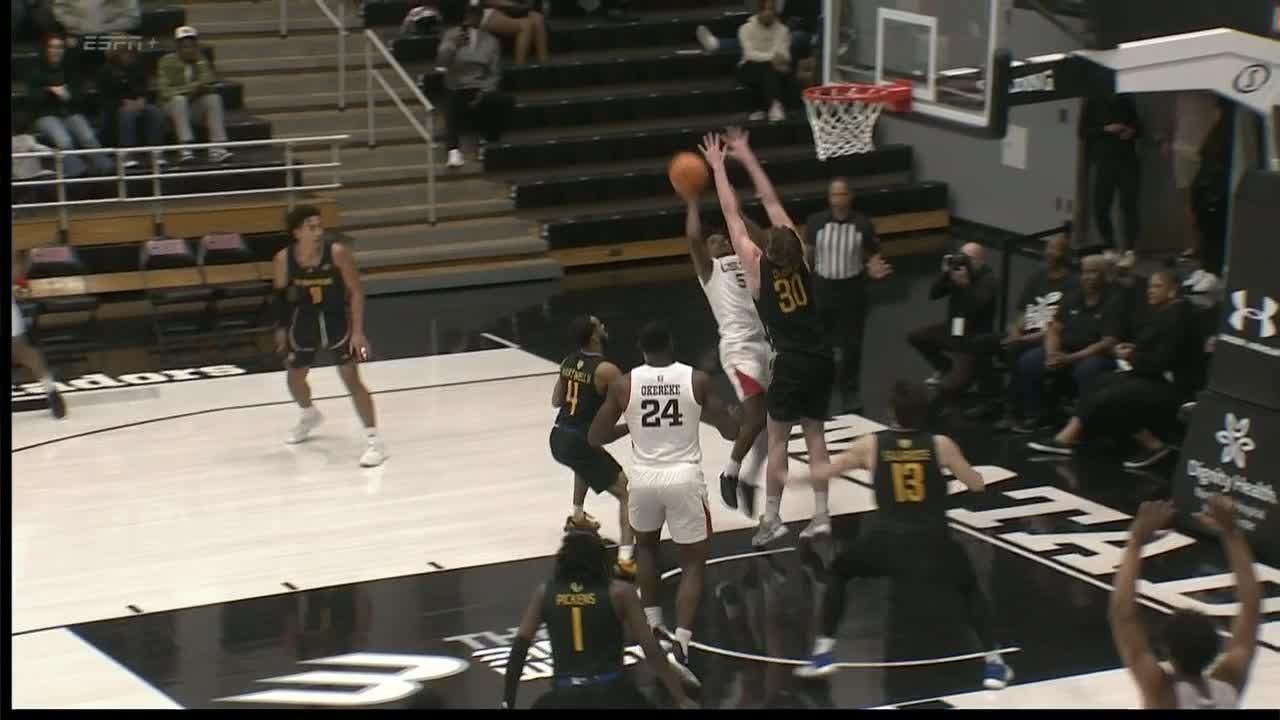 Fidelis Okereke gets the hoop and the harm - ESPN Video