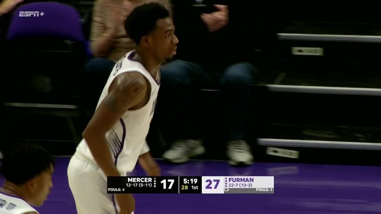 JP Pegues flies in for a big dunk - ESPN Video