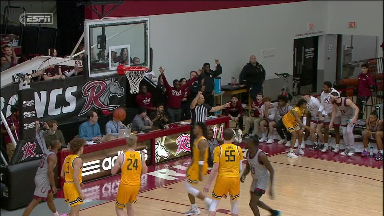 Allen Powell somehow gets the and-1 to fall - ESPN Video