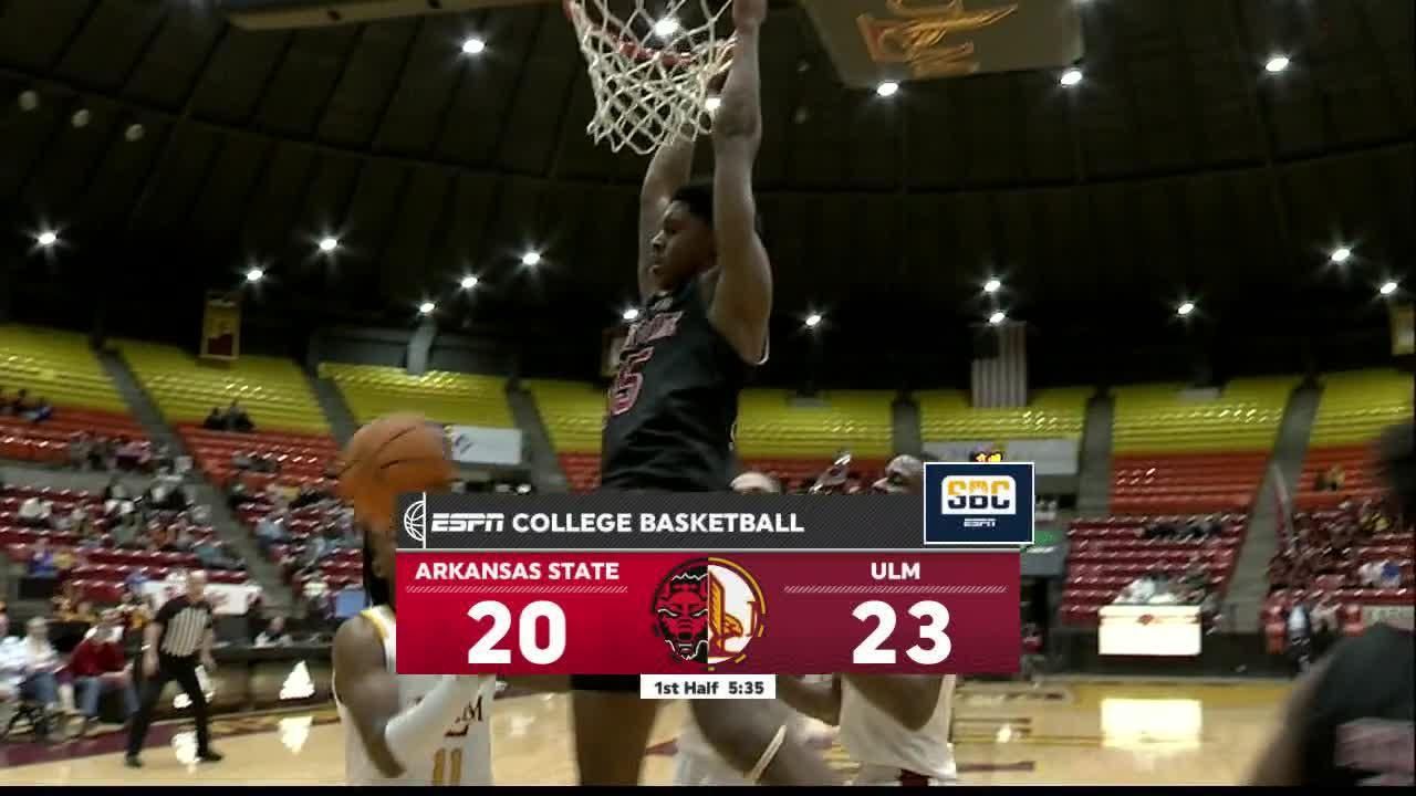 Izaiyah Nelson throws down powerful slam vs. UL Monroe Warhawks - ESPN ...