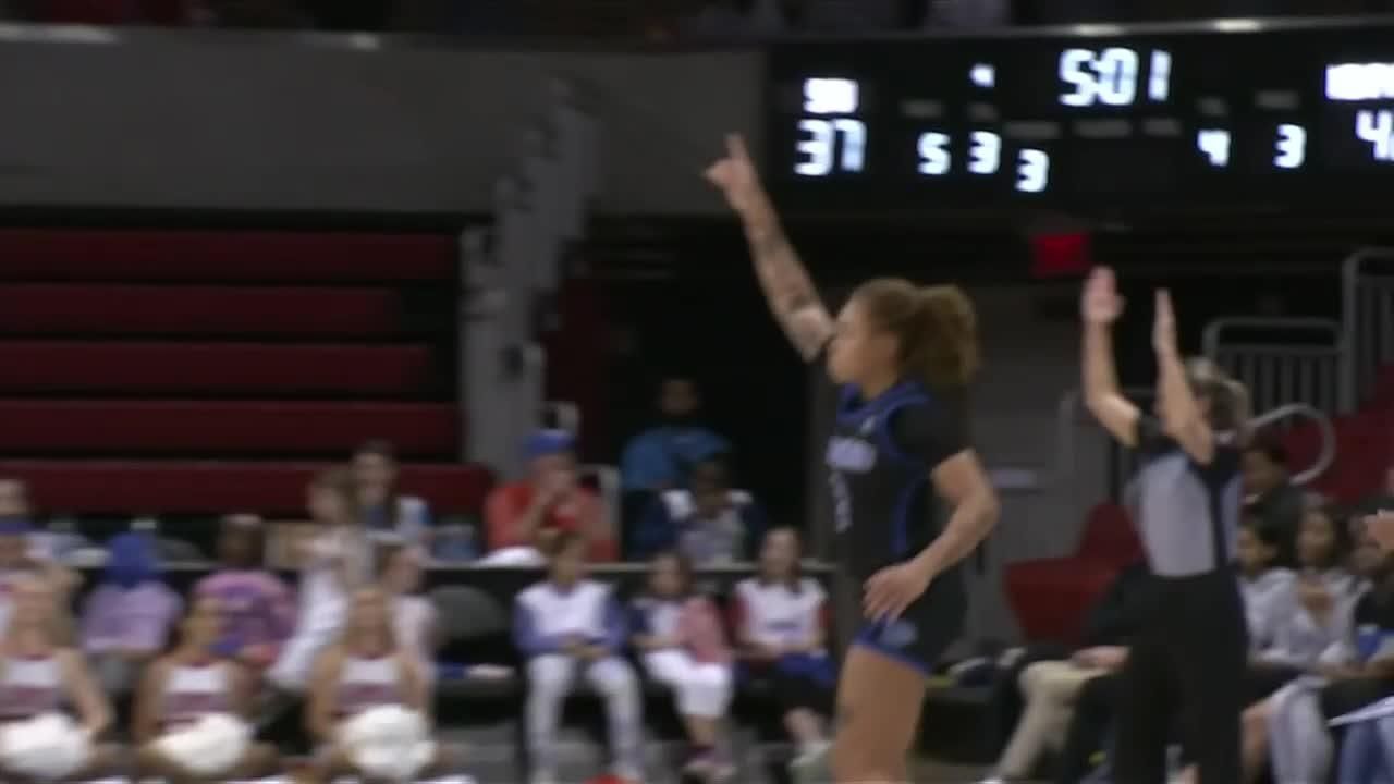 From downtown, Madison Griggs hits the deep 3-pointer - ESPN Video