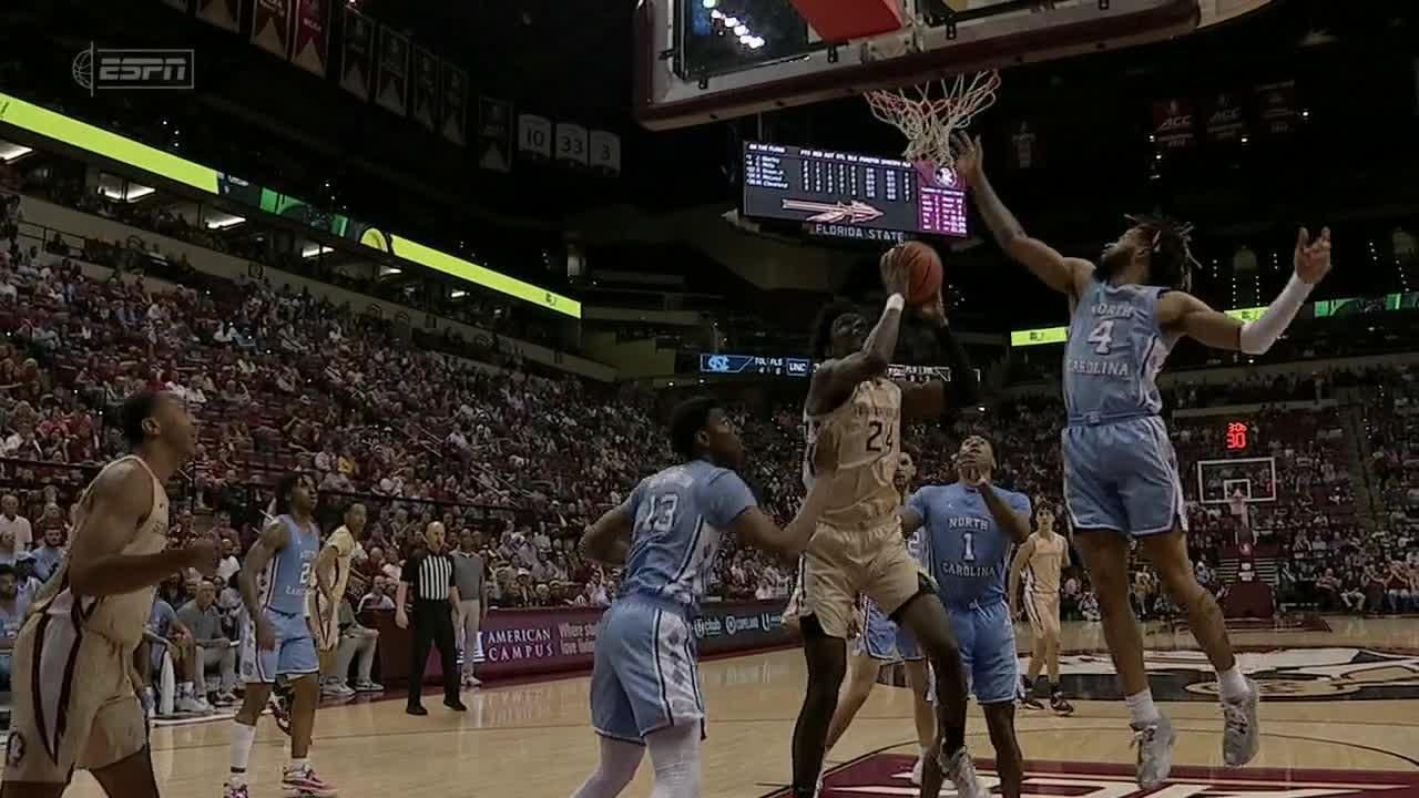 Naheem McLeod gets the jam inside for 2 - ESPN Video