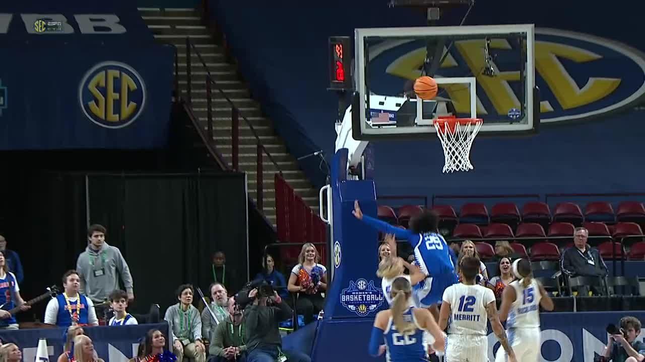 Alberte Rimdal gets the basket plus the foul - ESPN Video