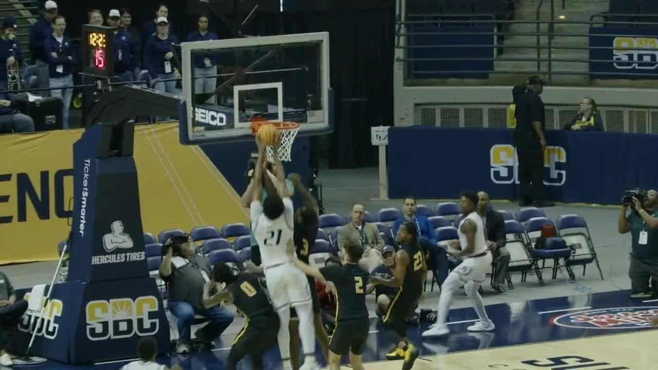Kevin Samuel makes a nice move for the layup - ESPN Video