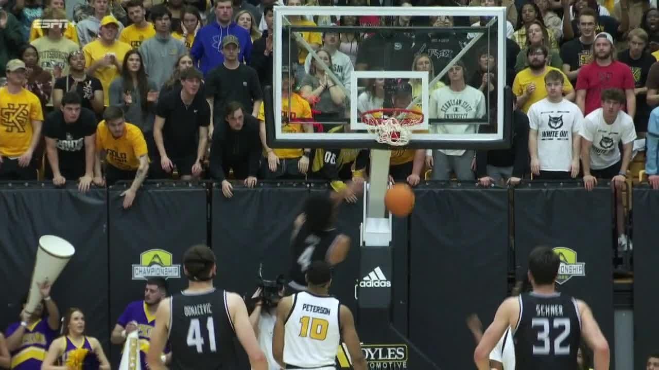 Derrin Boyd throws down powerful jam vs. Kennesaw State Owls - ESPN Video