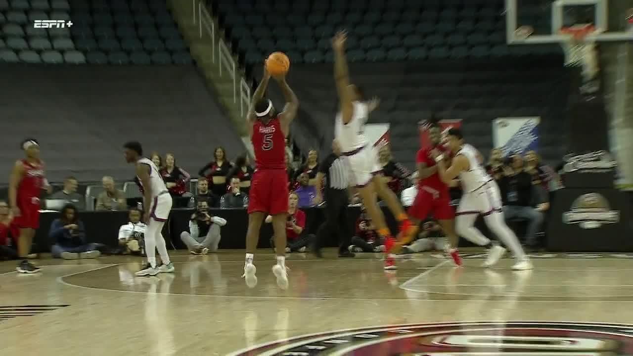 Chris Harris shows off the range on triple - ESPN Video