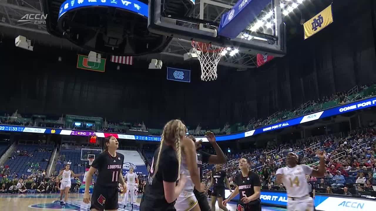 Lauren Ebo fights off defender for and-1 - ESPN Video