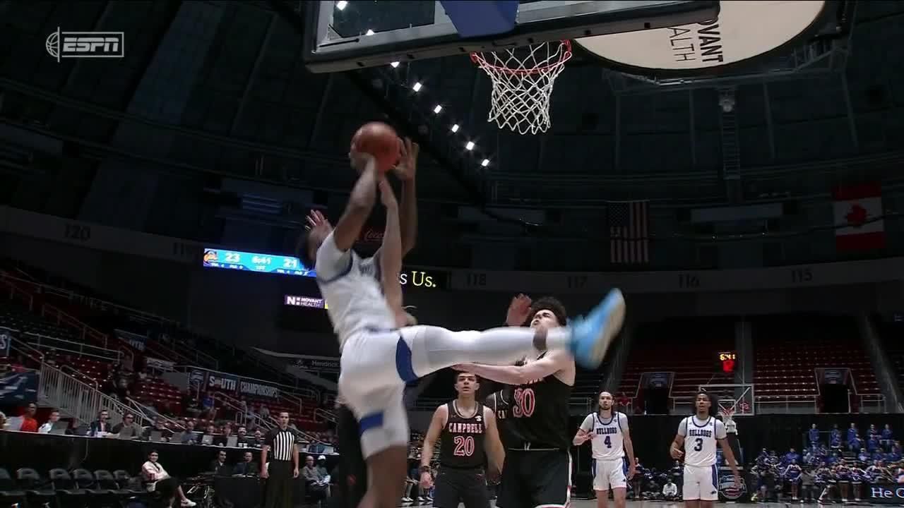 Jamon Battle with the and-1 bucket - ESPN Video