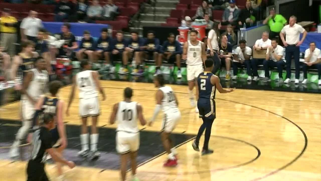 Raequan Battle gets the hoop and the harm - ESPN Video