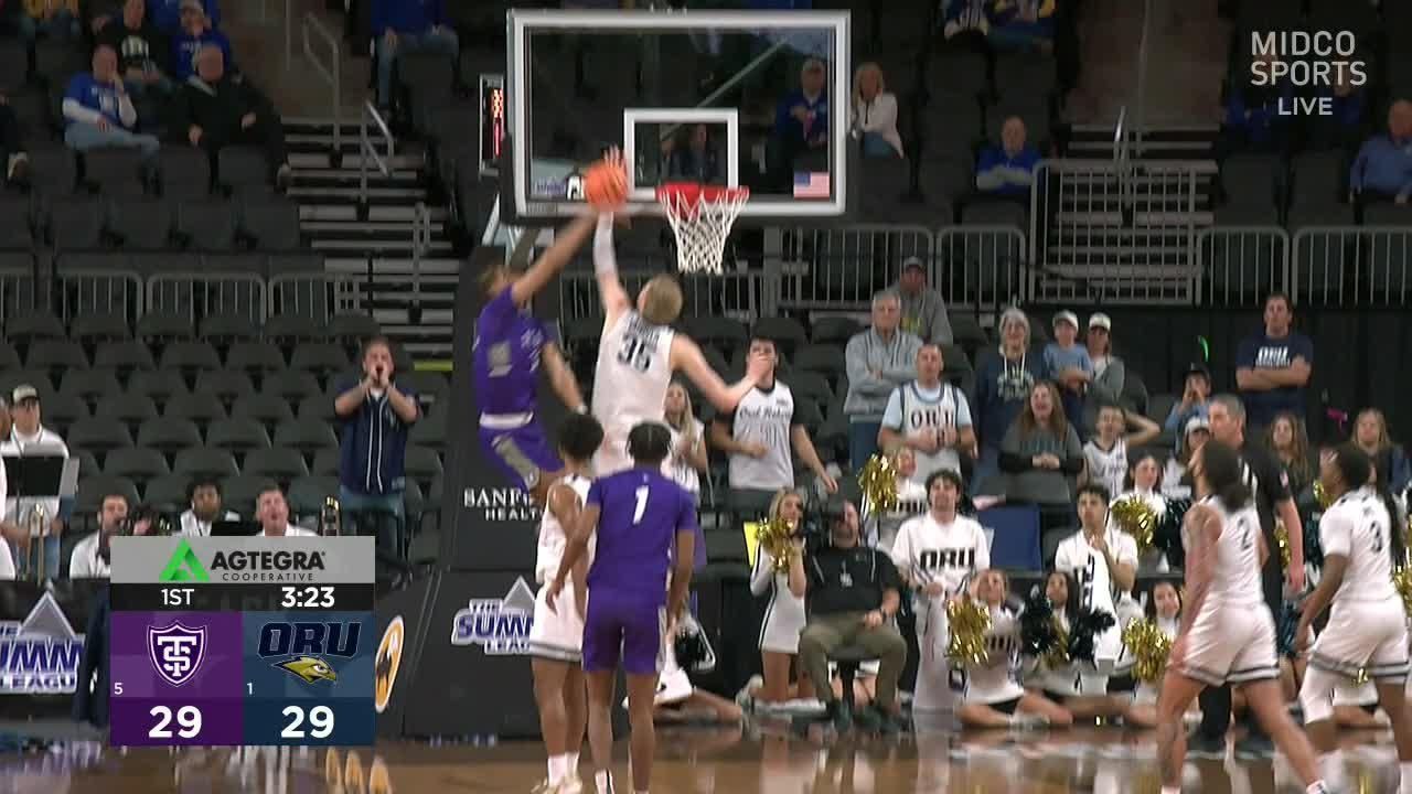 Connor Vanover with the massive stuff at the rim - ESPN Video
