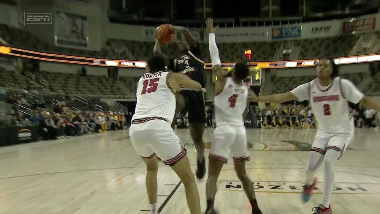 Marques Warrick makes smooth bucket vs. Youngstown State Penguins - ESPN Video