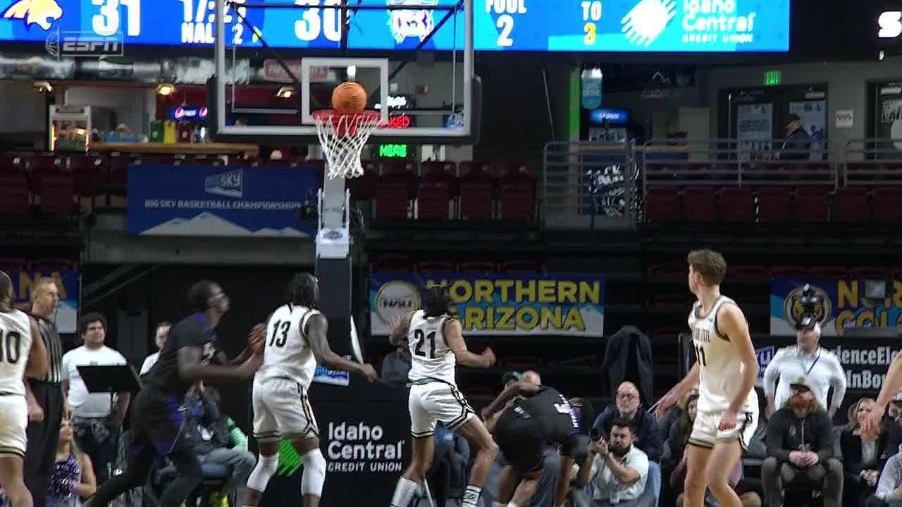KJ Cunningham somehow gets the and-1 to fall - ESPN Video
