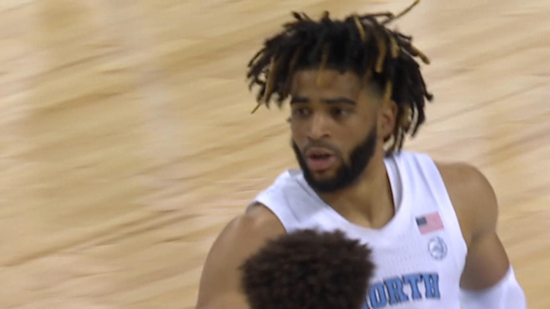 R.J. Davis goes glass for a 3 - ESPN Video