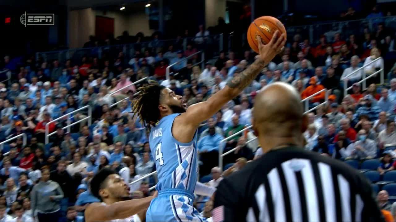 R.J. Davis drives to the rim for a layup - ESPN Video