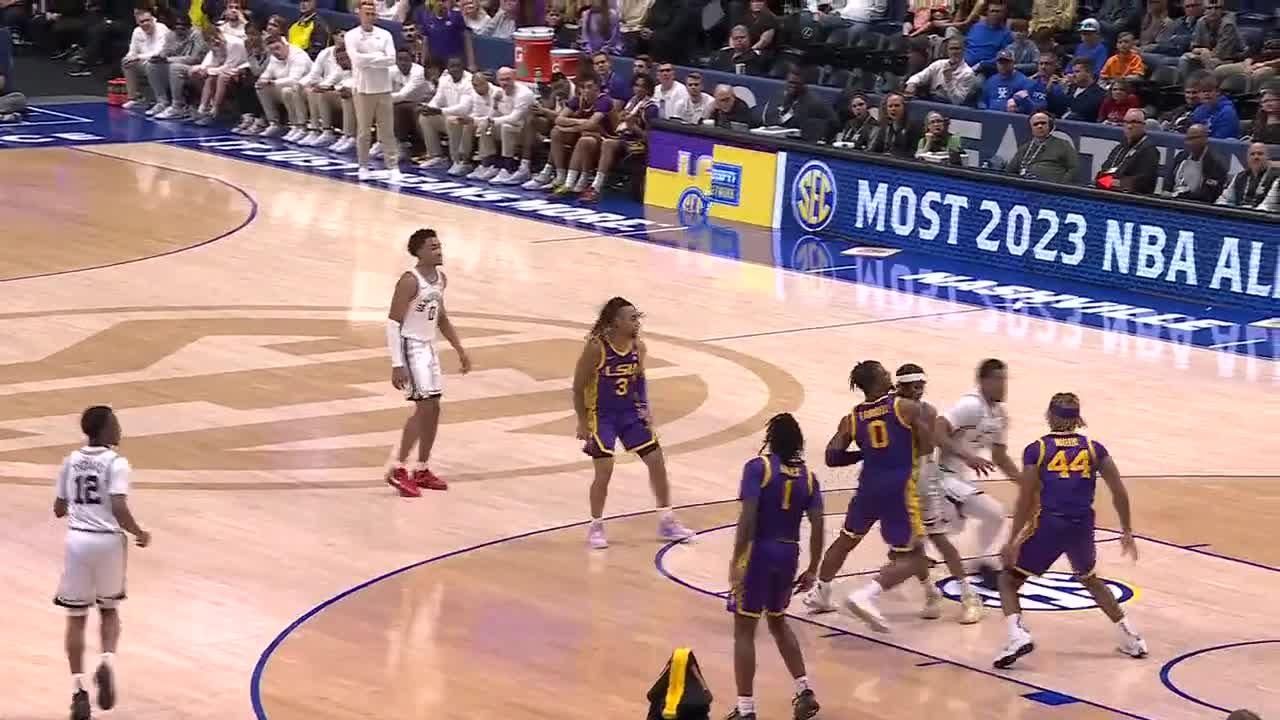 Jordan Wright makes a nice move for the layup - ESPN Video