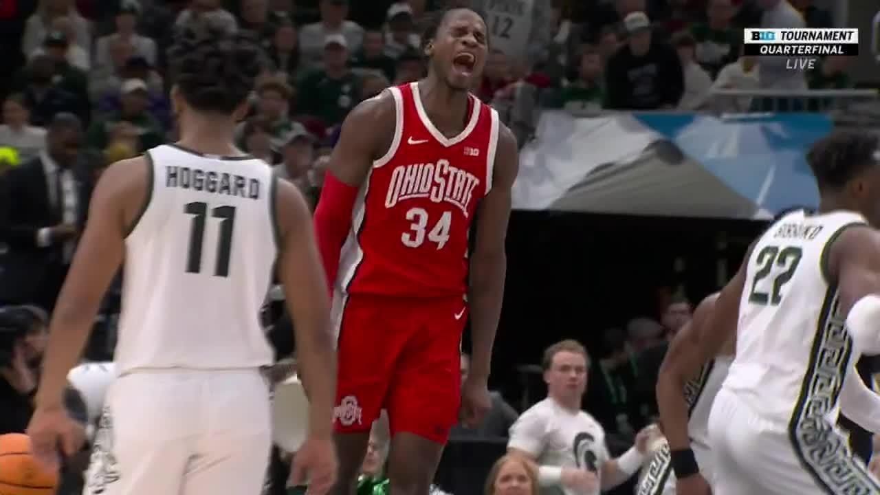 Bruce Thornton feeds Felix Okpara for an Ohio State alley-oop - ESPN Video