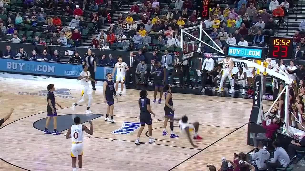 Nelly Junior Joseph somehow gets the and-1 to fall - ESPN Video