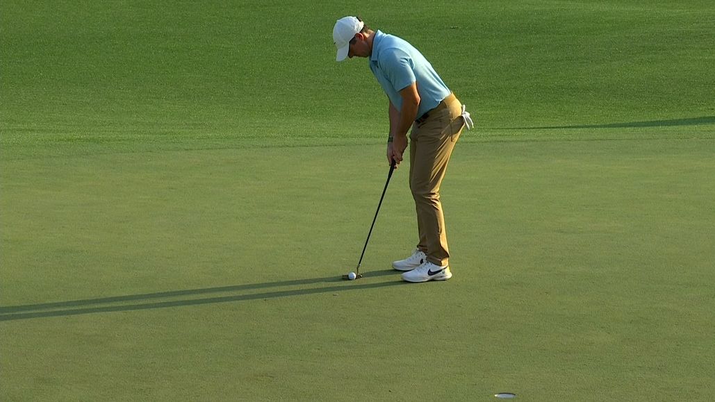 Rory saves par with big putt to close Round 1 - ESPN Video