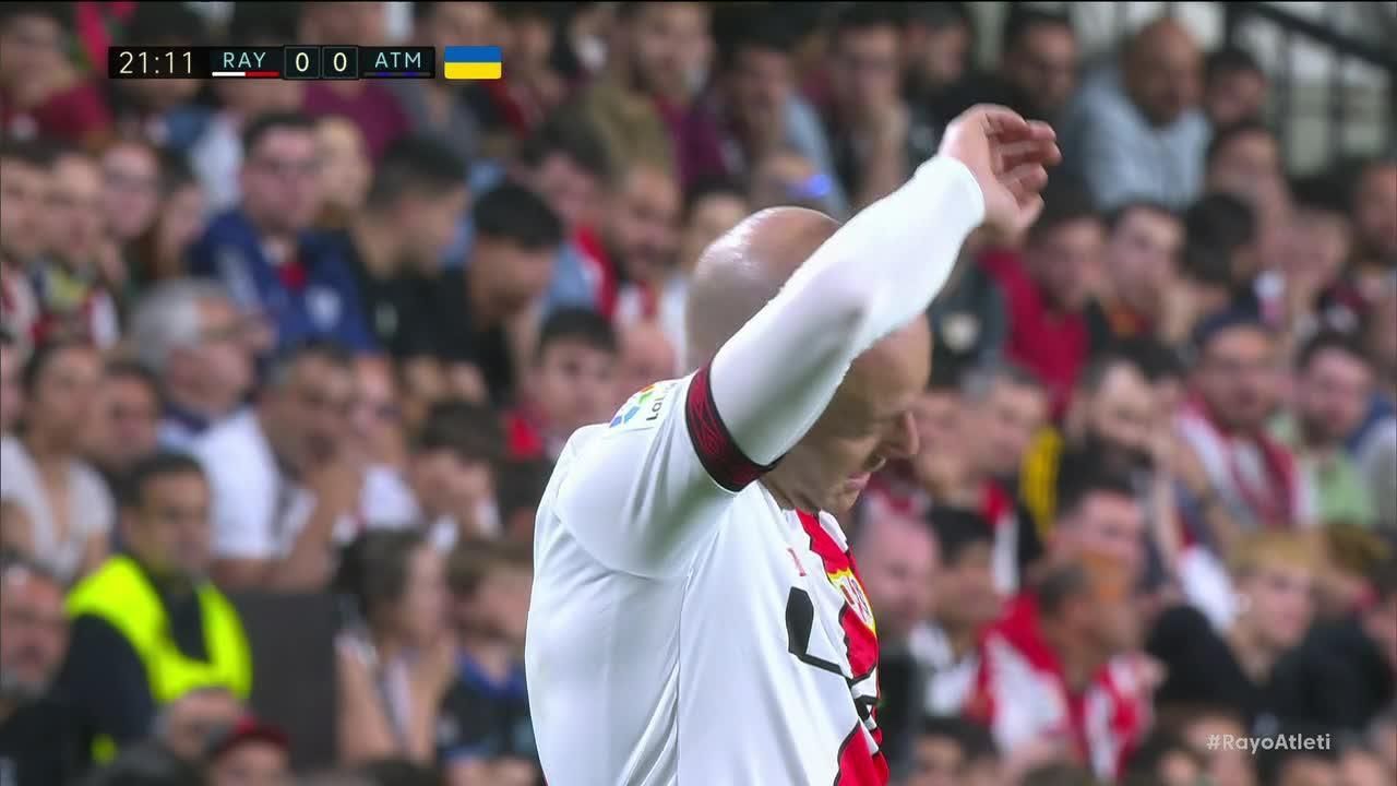 Nahuel Molina goal 22nd minute Rayo Vallecano 0-1 Atletico Madrid ...