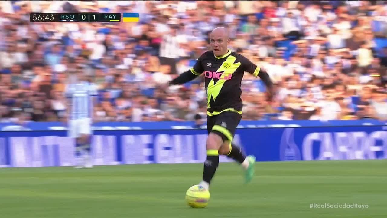 Isi Palazón scores in the 57th minute for Rayo Vallecano - ESPN Video