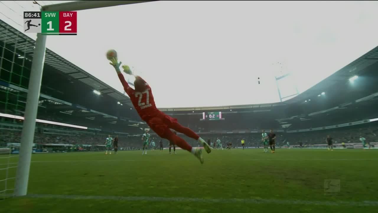 Niklas Schmidt's sensational goal pulls one back for Werder Bremen ...