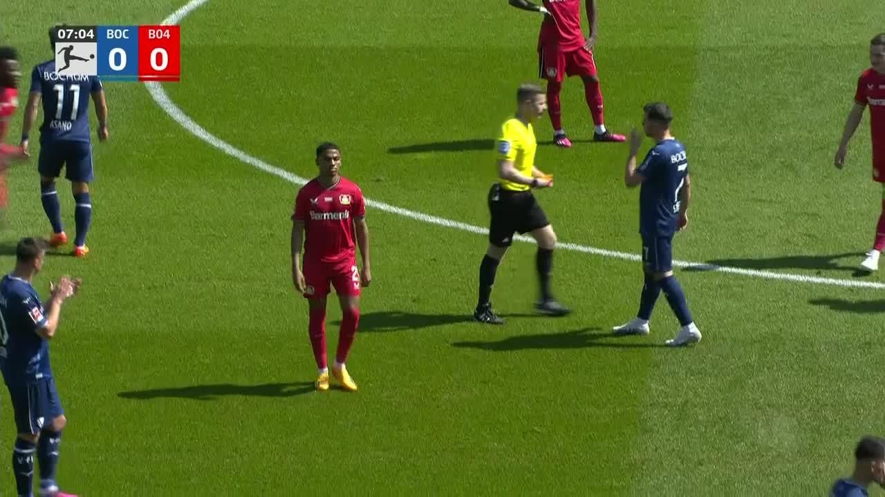 Amine Adli gets sent off vs. VfL Bochum - ESPN Video