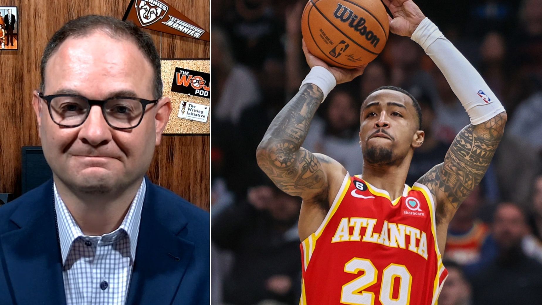 Woj: Hawks reset payroll by trading John Collins to Jazz - ESPN Video