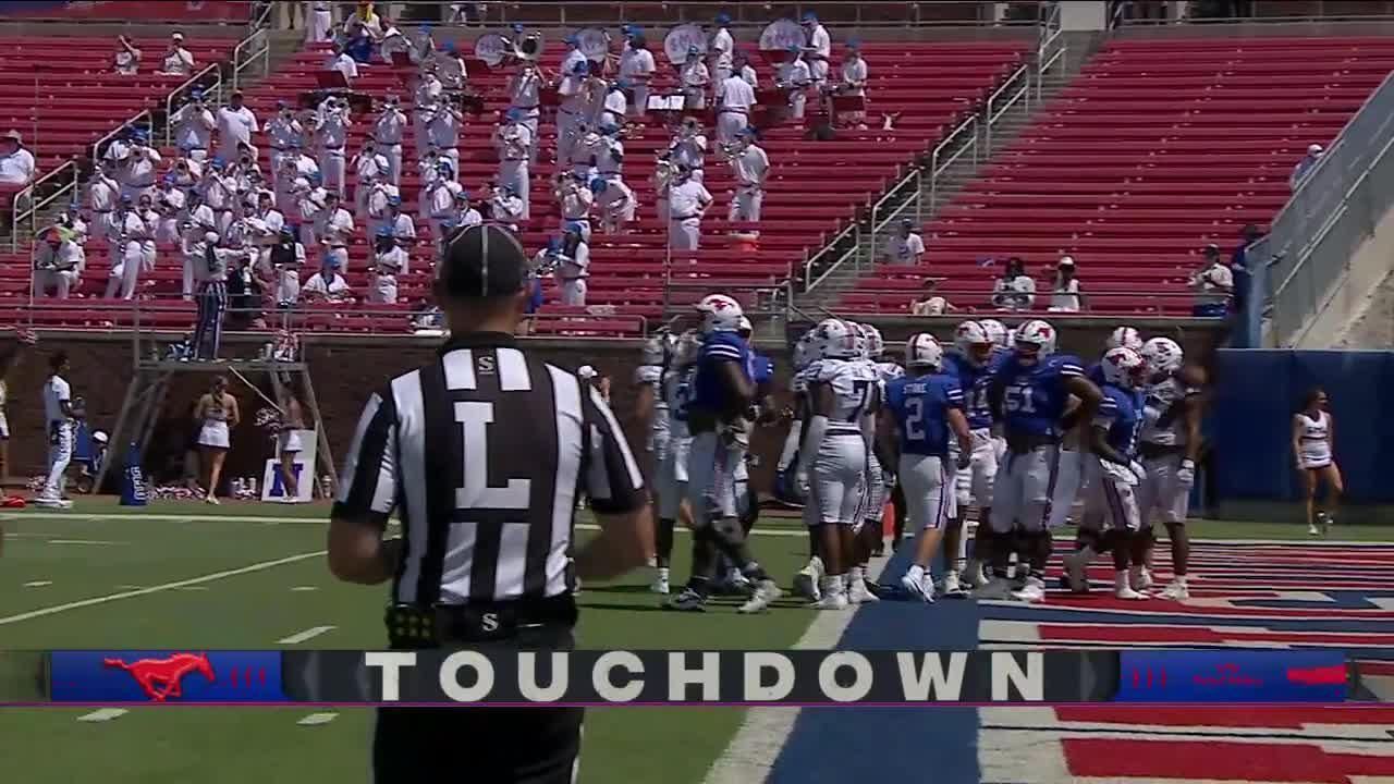End Zone! LJ Johnson Jr. scores 1-yard rushing TD - ESPN Video
