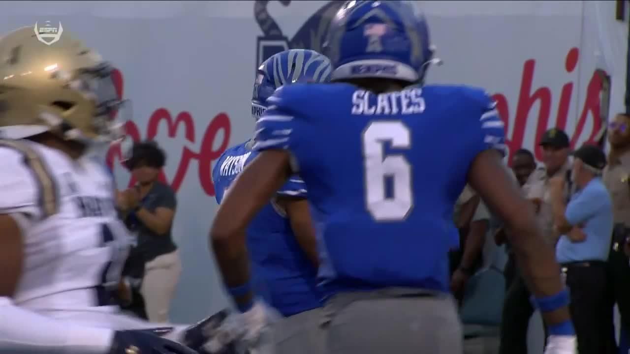 Blake Watson crosses goal line for 7-yard touchdown - ESPN Video