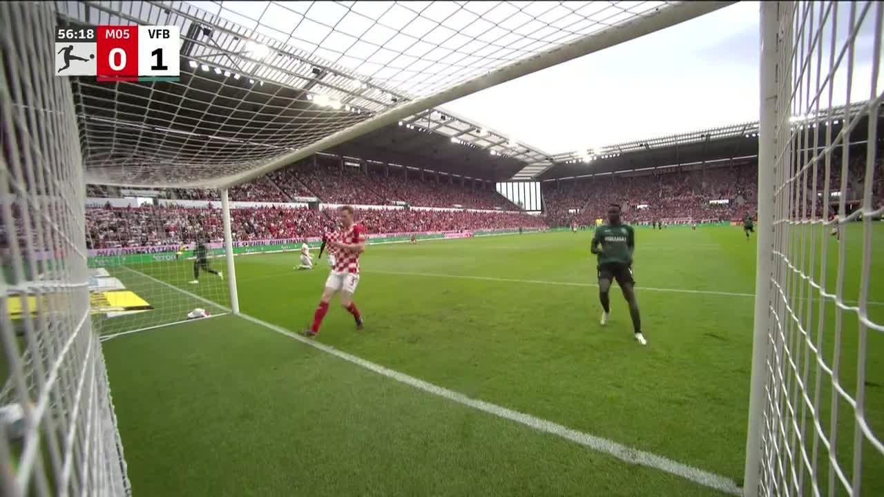 Sehrou Guirassy goal 56th minute Mainz 0-1 VfB Stuttgart - ESPN Video