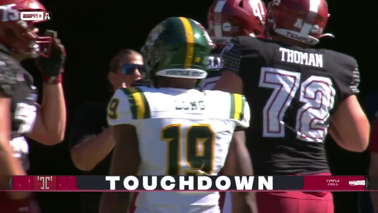 Touchdown! Darvon Hubbard scores vs. Norfolk State Spartans - ESPN Video