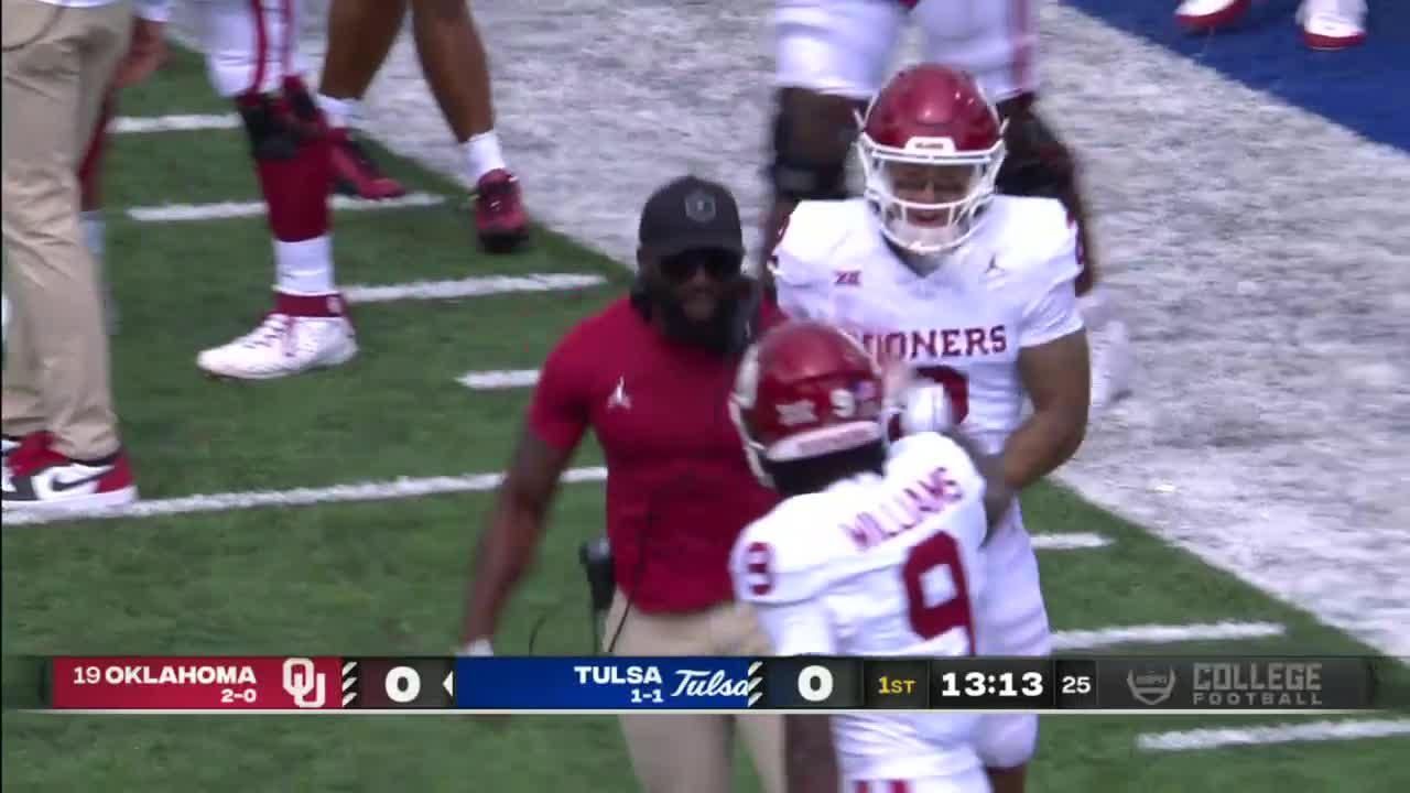 Gentry Williams makes timely interception vs. Tulsa - ESPN Video