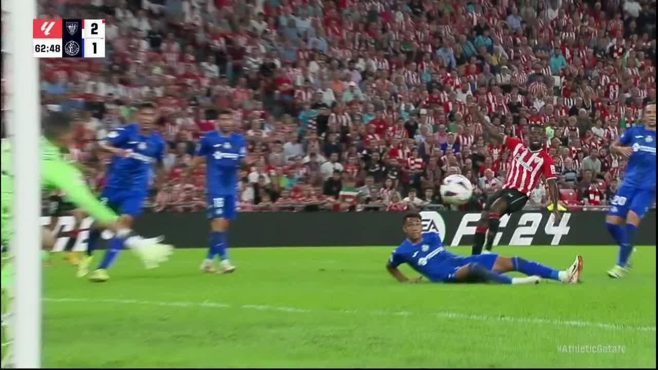 Iñaki Williams goal 62nd minute Athletic Bilbao 2-1 Getafe - ESPN Video
