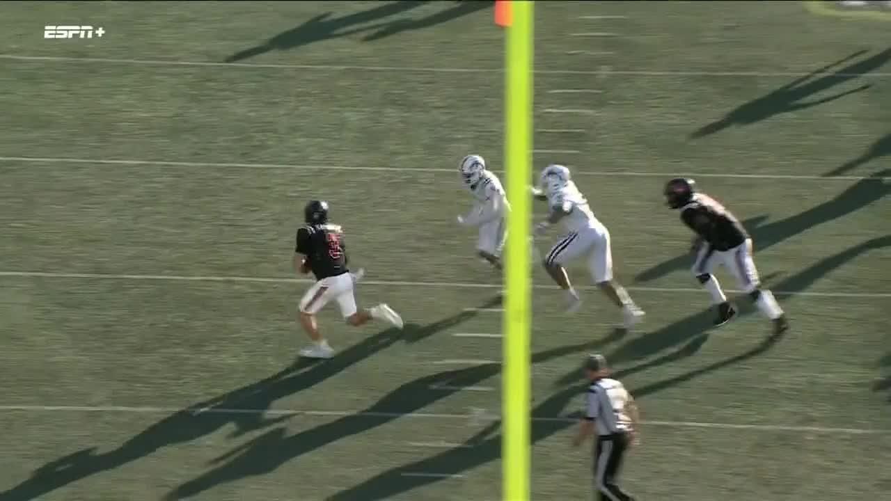 Dashon Bussell with a Sack vs. Ball State Cardinals - ESPN Video