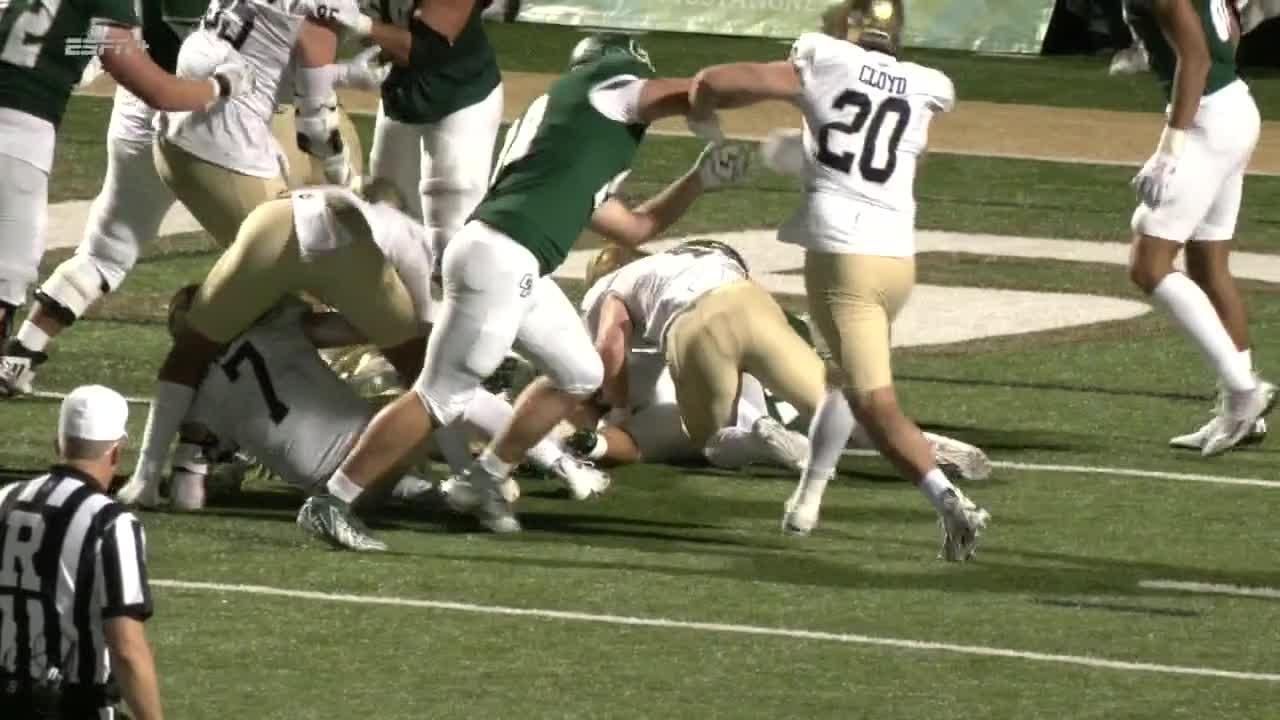 End Zone! Troy Fletcher scores 2-yard rushing TD - ESPN Video