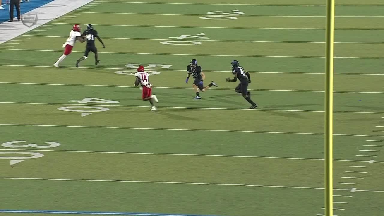 Perry Carter Jr. hauls it in for 63-yard touchdown - ESPN Video