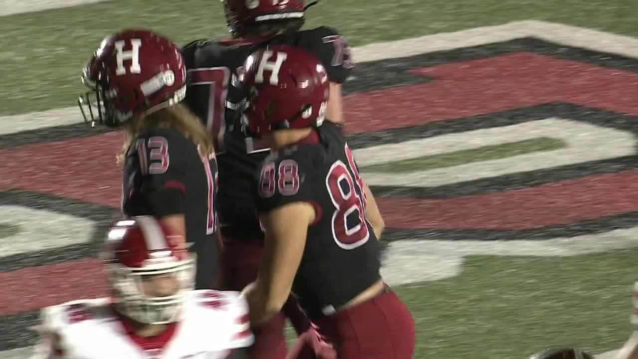 Tyler Neville with a Two Point Conversion Cornell Big Red - ESPN Video