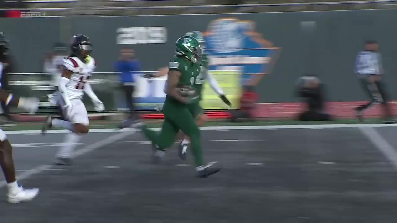 Hamze El-Zayat scores 50-yard TD vs. Ball State - ESPN Video