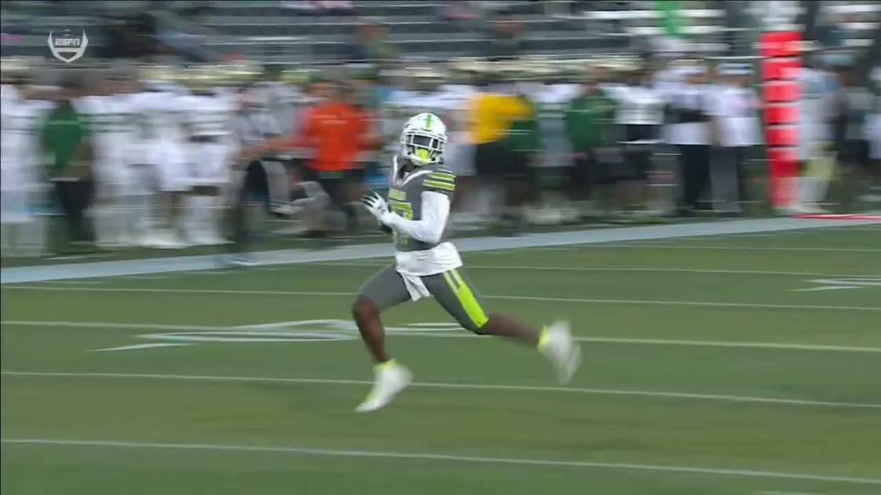 Jacob Zeno throws 49-yard TD pass to Amare Thomas - ESPN Video