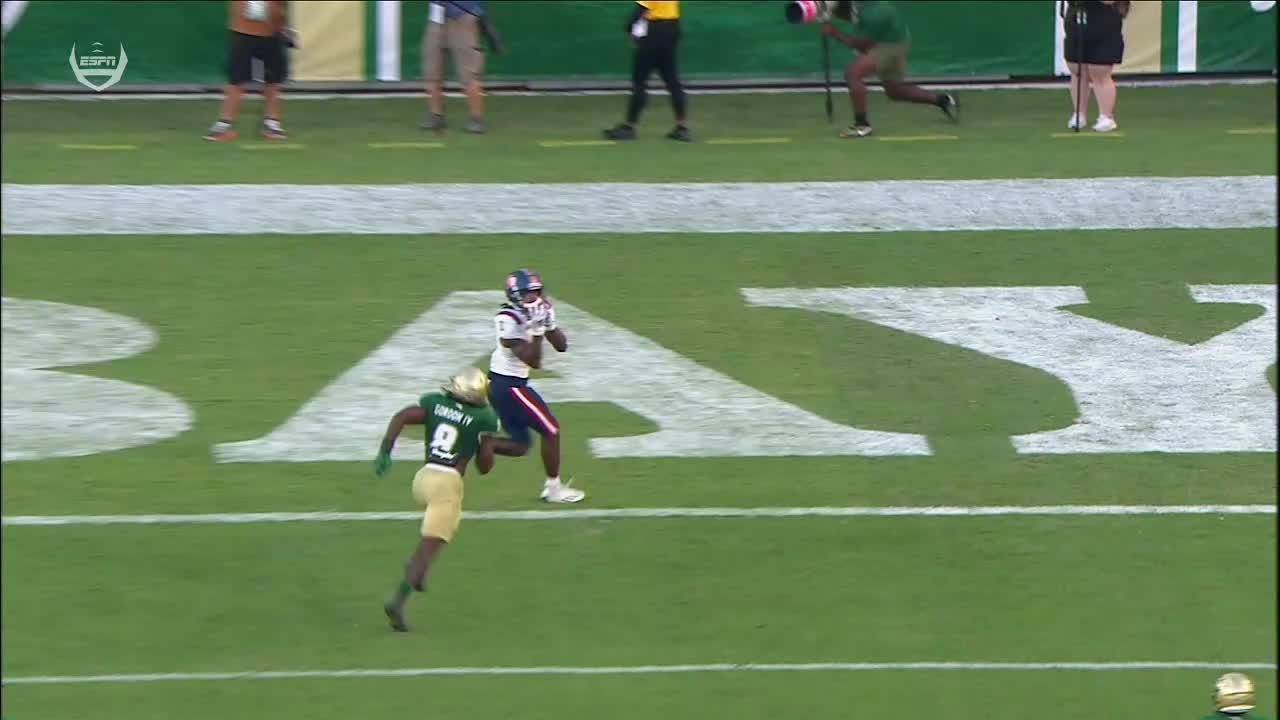 Daniel Richardson airs it out for 23-yard TD - ESPN Video