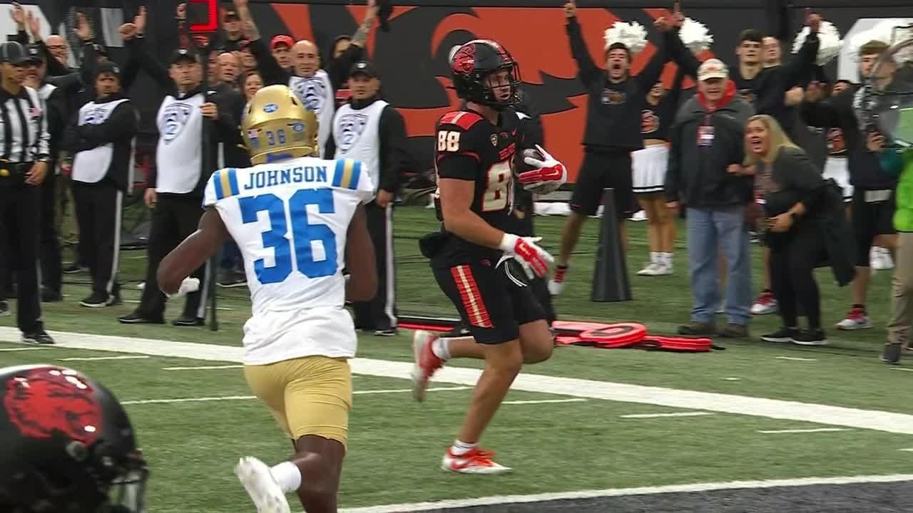 Jack Velling hauls in TD for Oregon State - ESPN Video