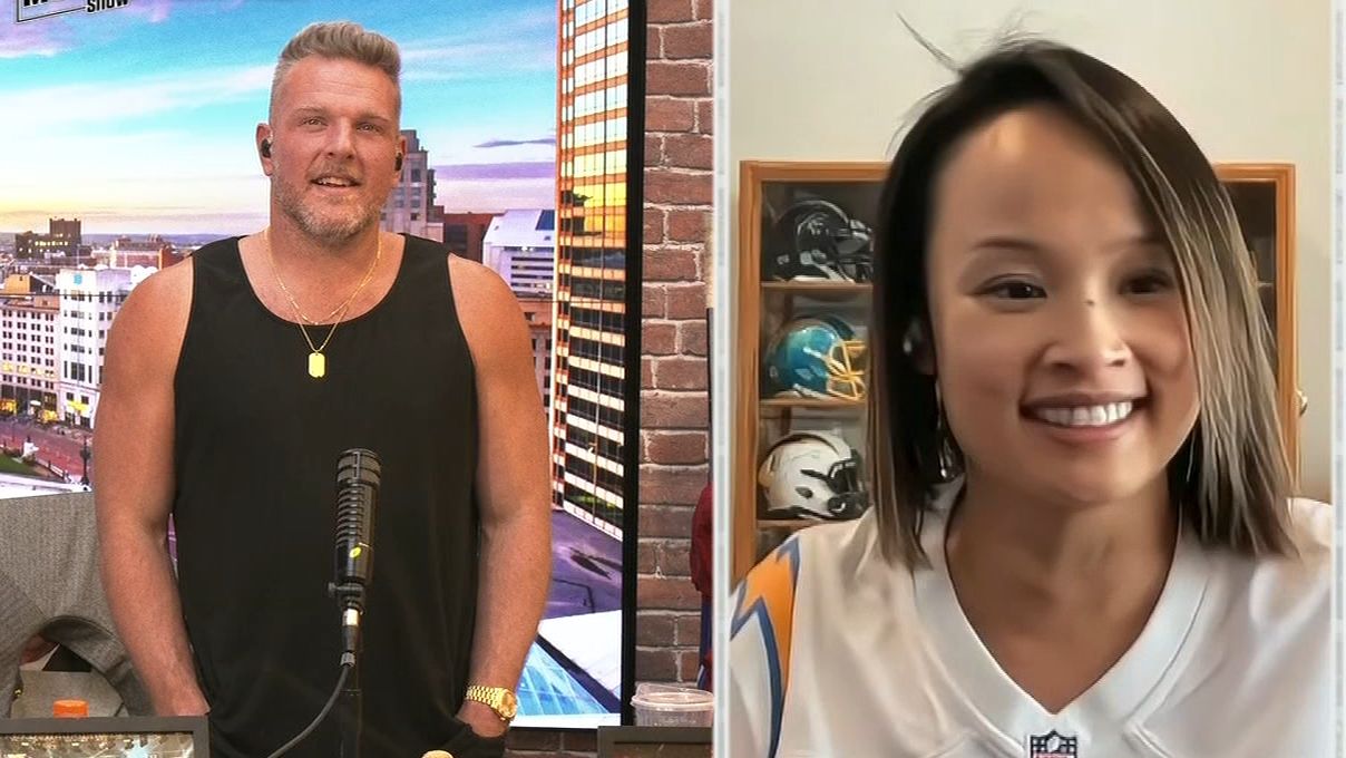 Viral Chargers fan assures the Pat McAfee crew that she is the real ...
