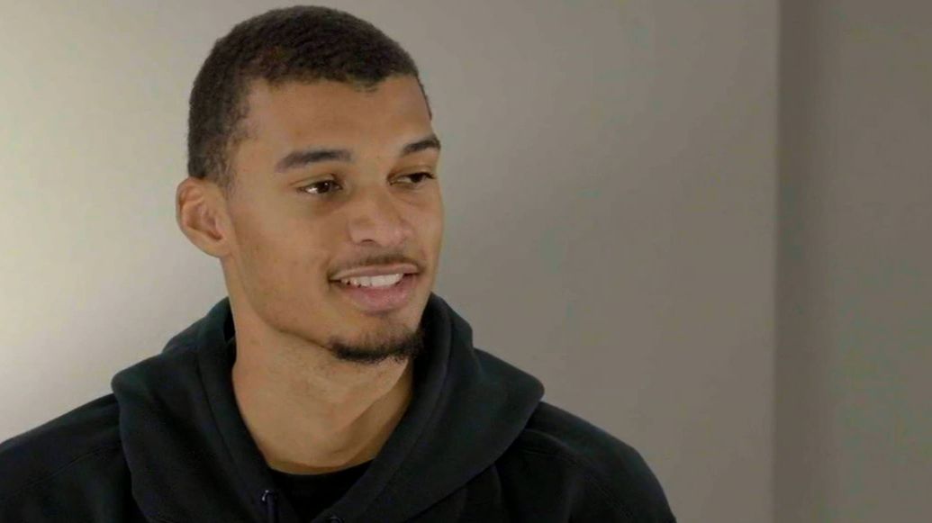 Wemby excited for first regular-season game - ESPN Video