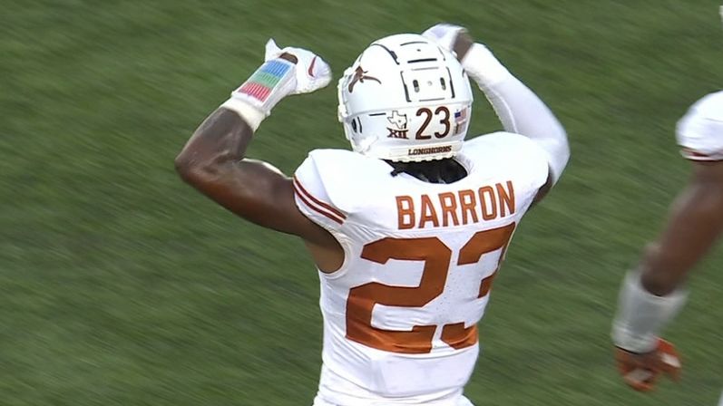 Jahdae Barron breaks up pass to seal Texas' win vs. Houston - ESPN Video