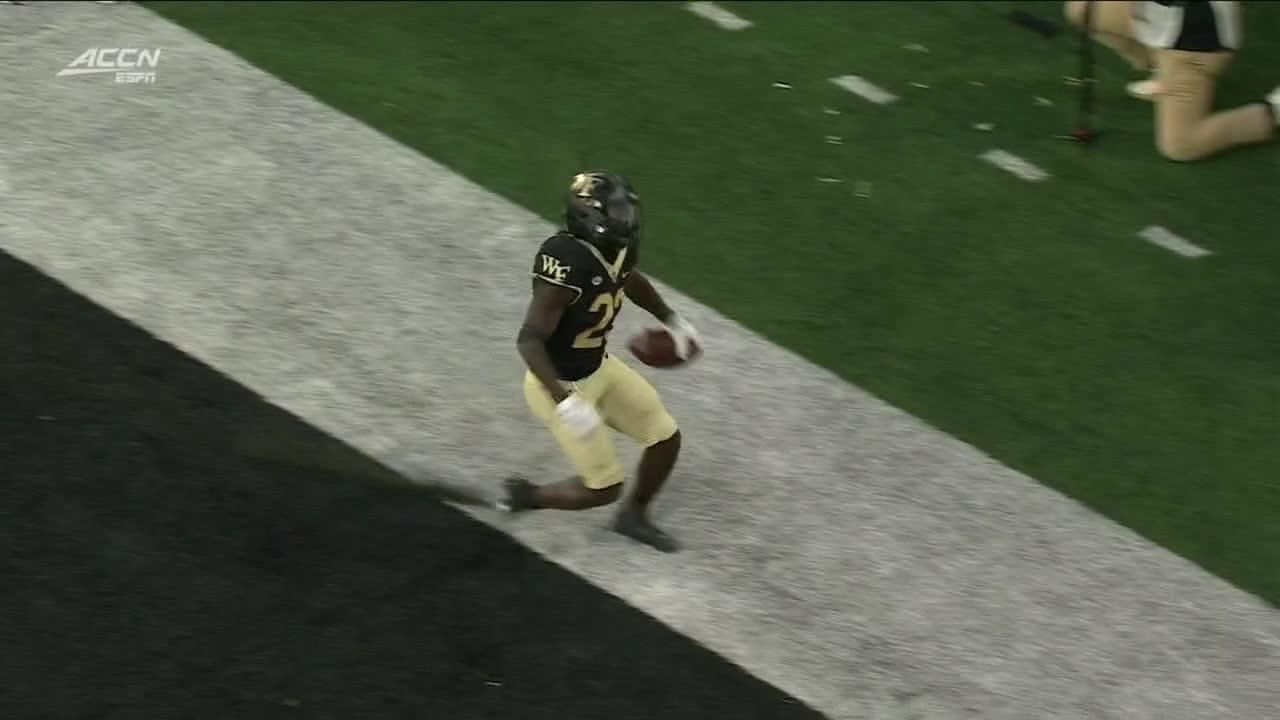 Touchdown! Demond Claiborne scores vs. Pittsburgh - ESPN Video