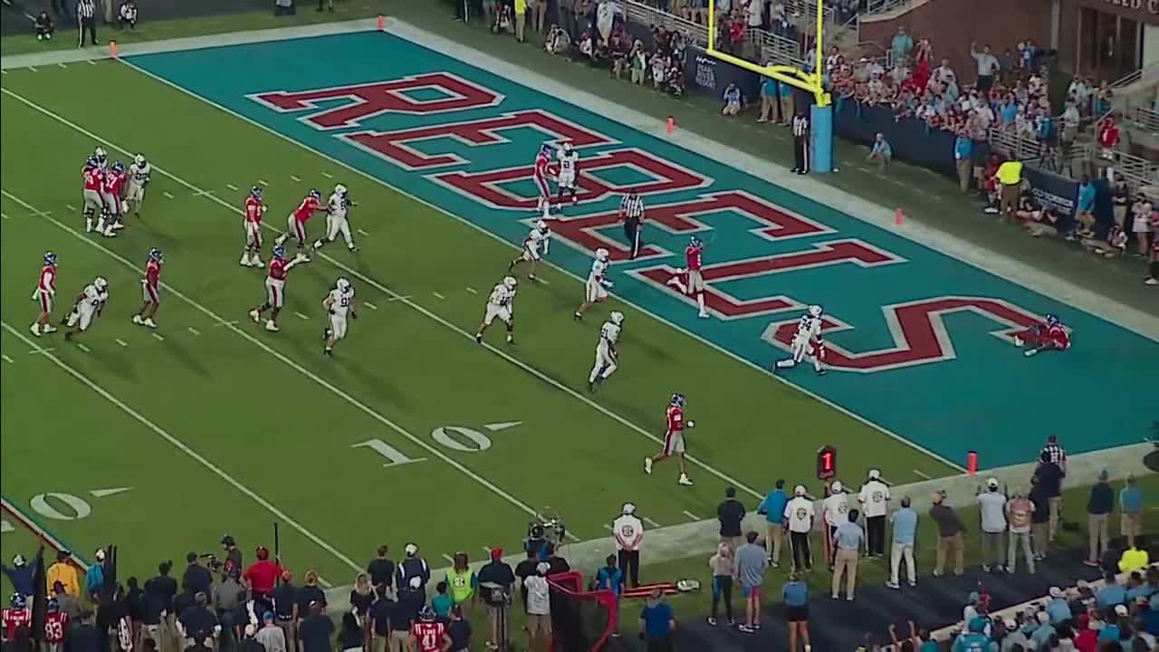 Dayton Wade scores 6-yard receiving receiving touchdown - ESPN Video